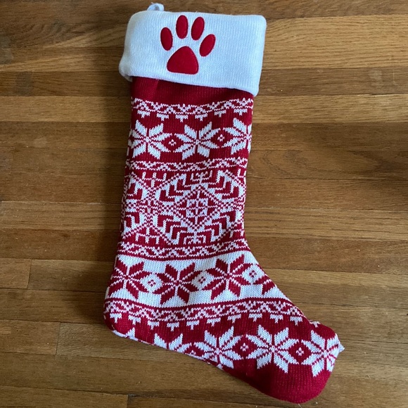 Holiday | Paw Print Stocking | Poshmark